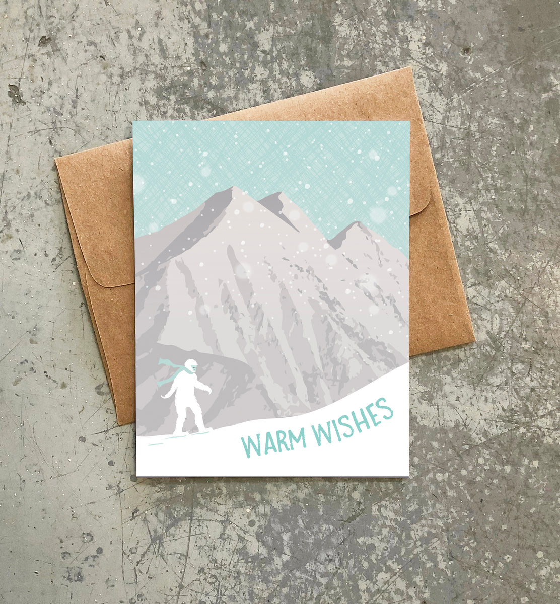 YETI HOLIDAY CARD – Modern Printed Matter