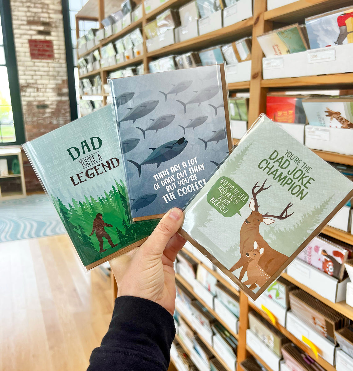 Coolest Dad Card Modern Printed Matter