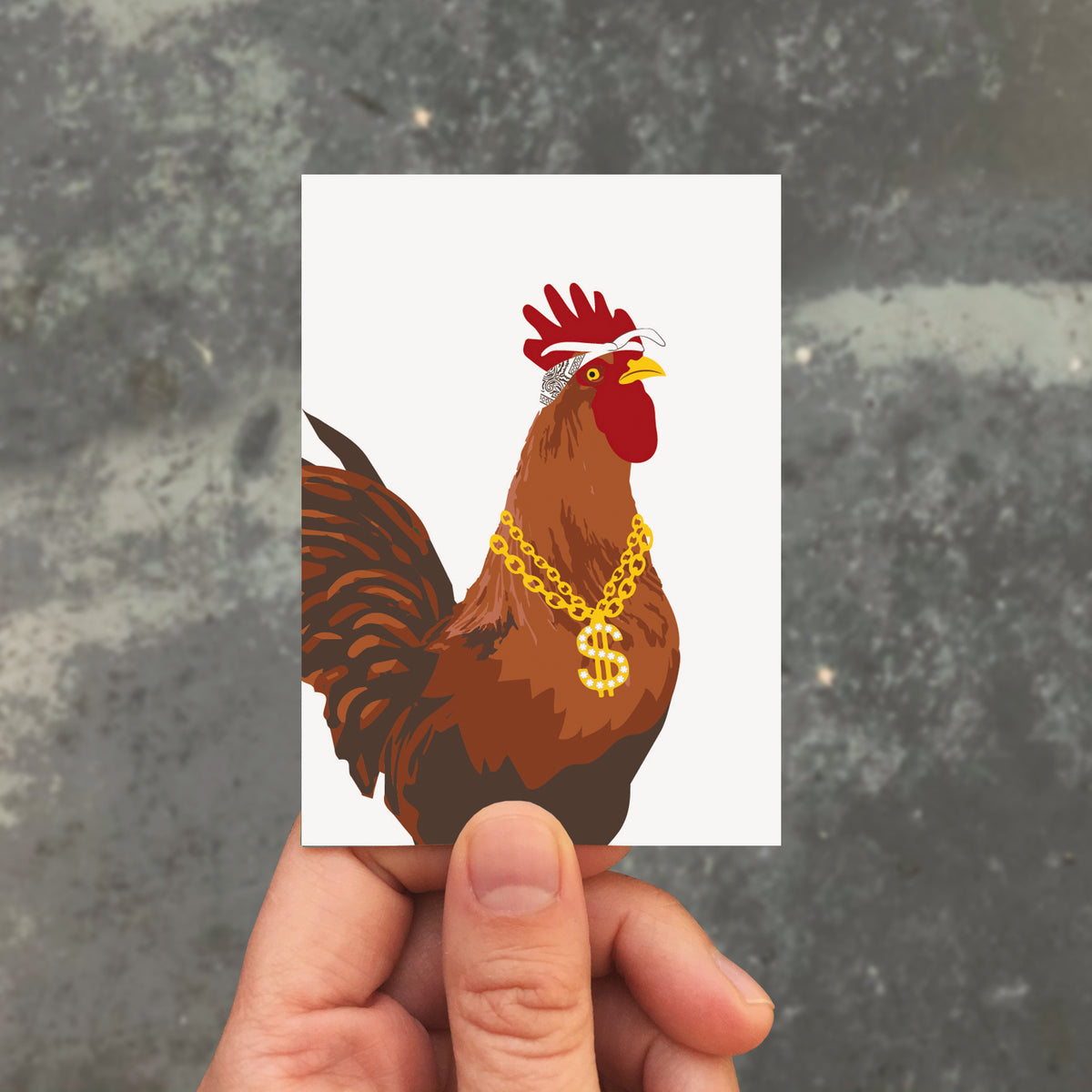GANGSTA ROOSTER ENCLOSURE – Modern Printed Matter