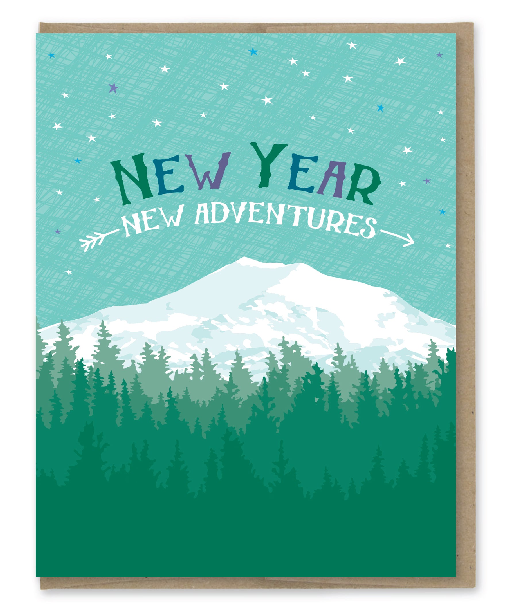 NEW YEAR NEW ADVENTURES CARD – Modern Printed Matter